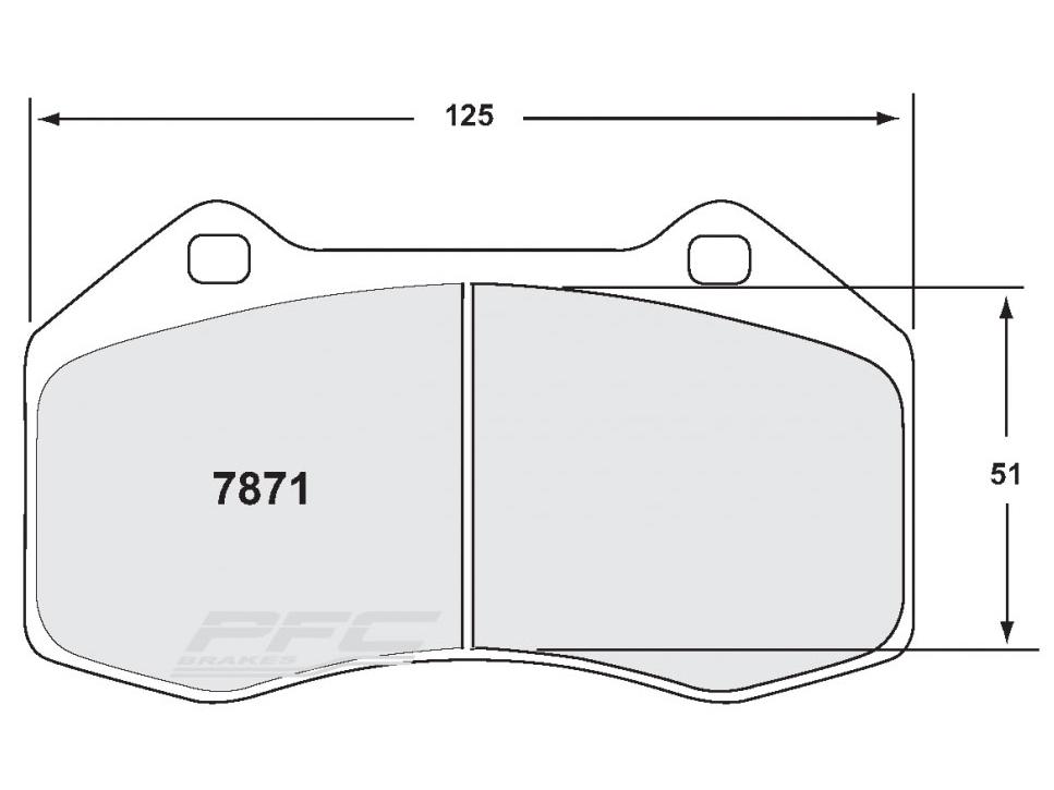 PFC CARBON METALLIC 4Pot BRAKE PAD SET | BBA MOTORSPORT